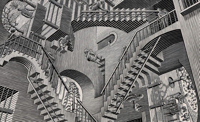 Escher.Conheça o seu mundo em uma rara entrevista - ArteRef